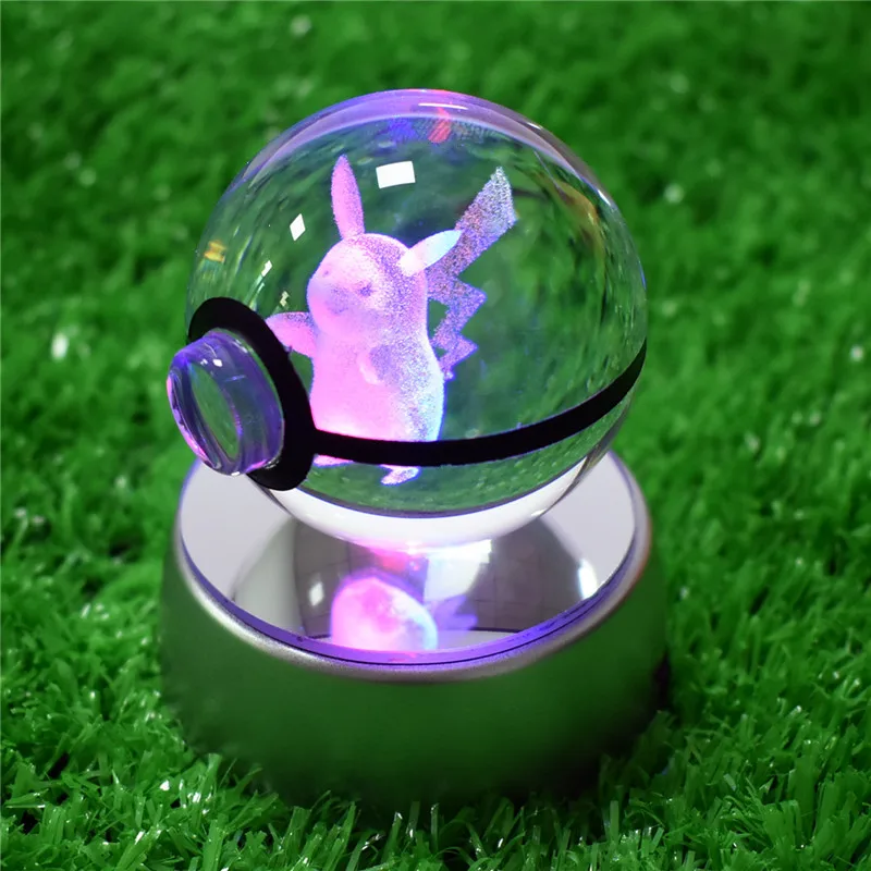 3D-Pokemon-Crystal-Ball-Pikachu-Mewtwo-Figure-Children-Toy-Pokeball ...