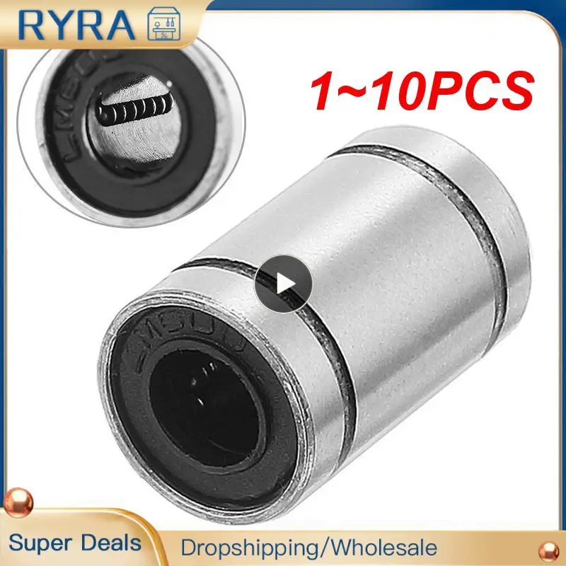 1-10PCS-LM10UU-LM16UU-LM12UU-Linear-Bearing-Linear-Bushing-8mm-Rods ...