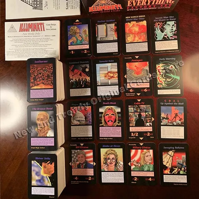 Illuminati Card Game Revealed
