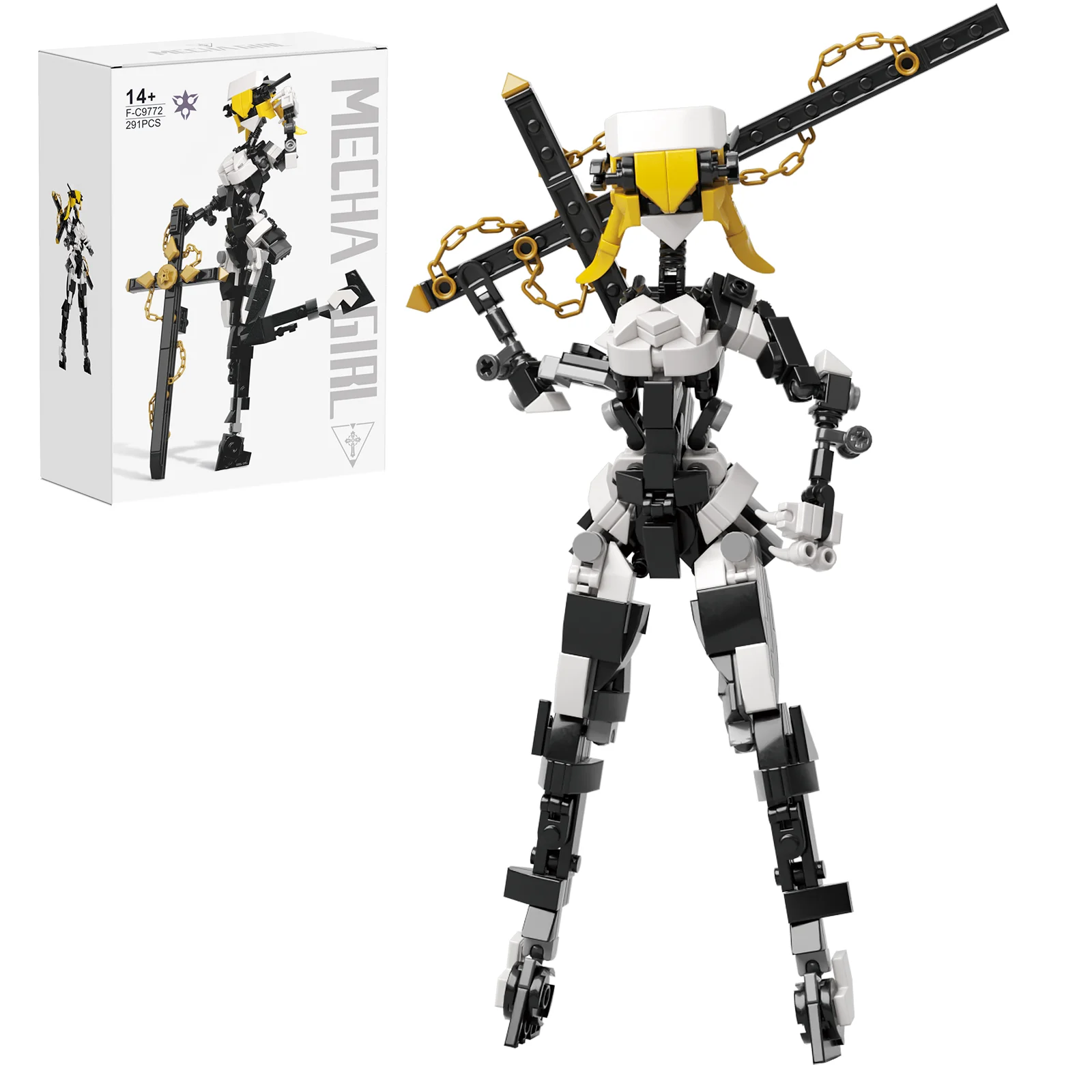 NEW-MOC-Mech-Girl-Sexy-Girl-Robot-Rabbit-Girl-Building-Bricks-Suit-Girl ...