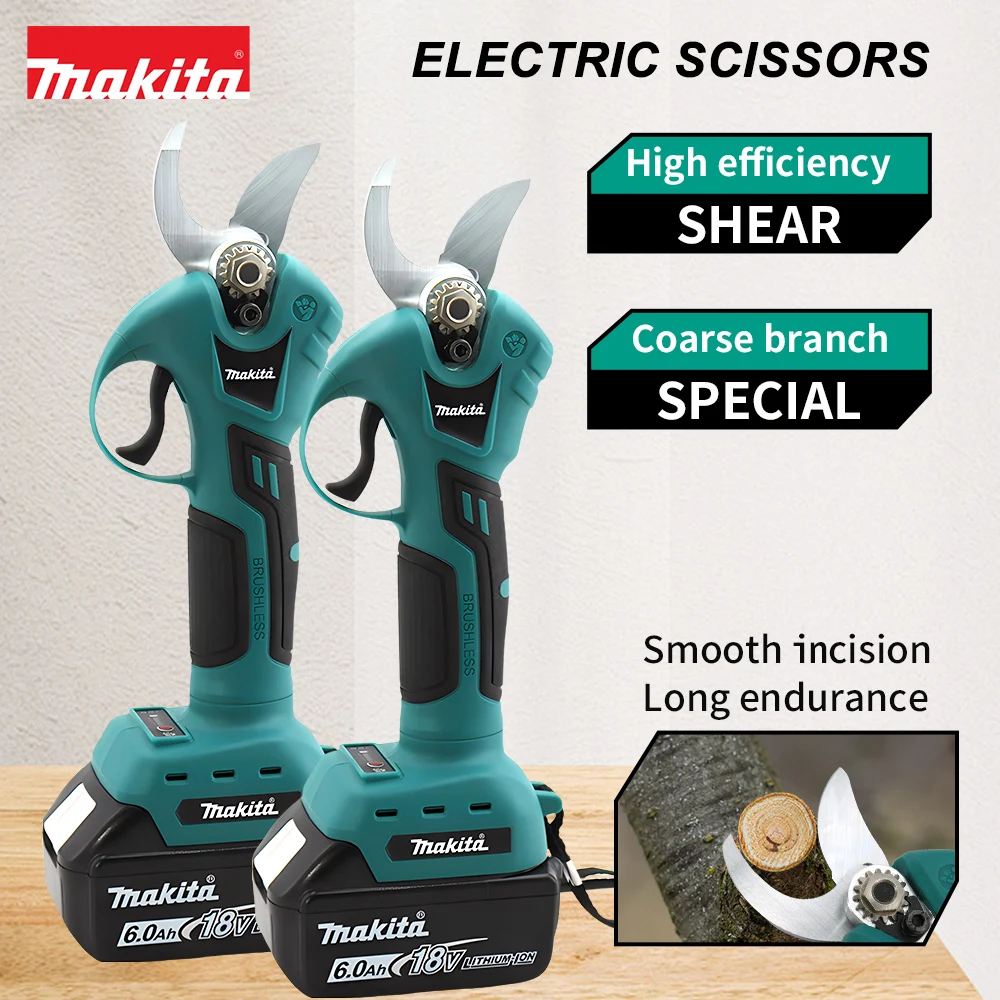 Makita-Electric-Pruning-Shears-Garden-Tool-Battery-Pruner-Cordless ...
