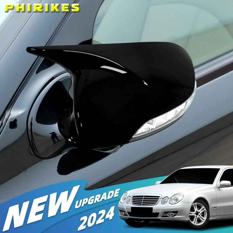 Rearview Mirror Cap Side Mirror Cover For Mercedes-Benz E-Class W211 ...