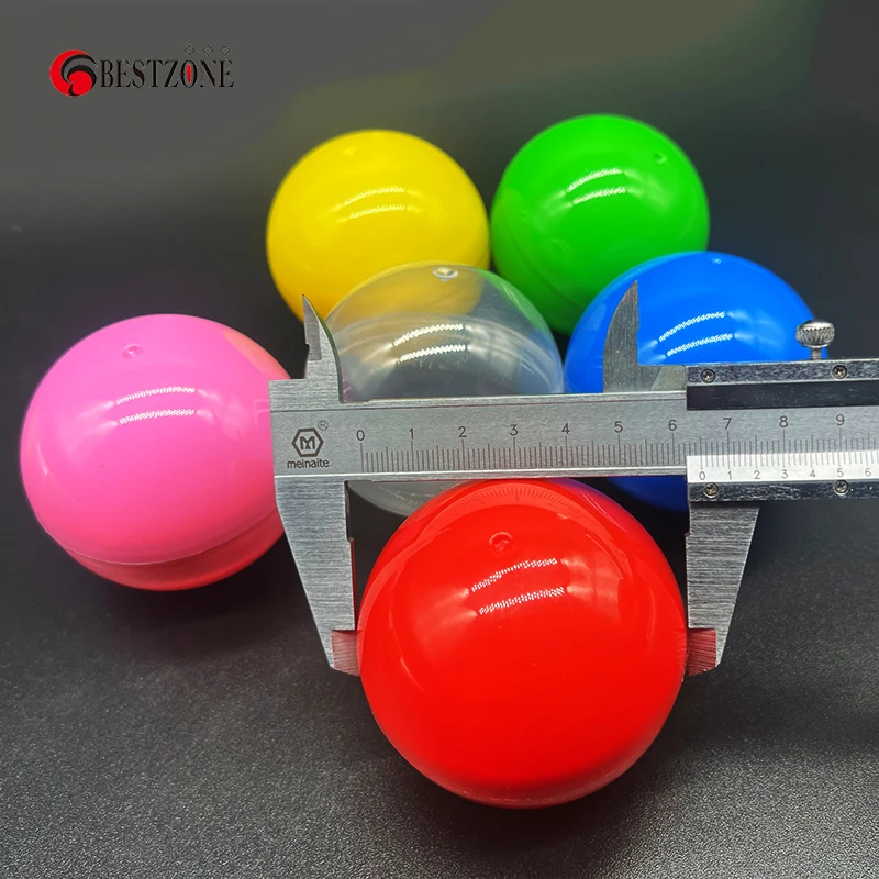 5pcs Diameter 65mm Colorful Plastic Toy Capsule Surprise Ball Split ...