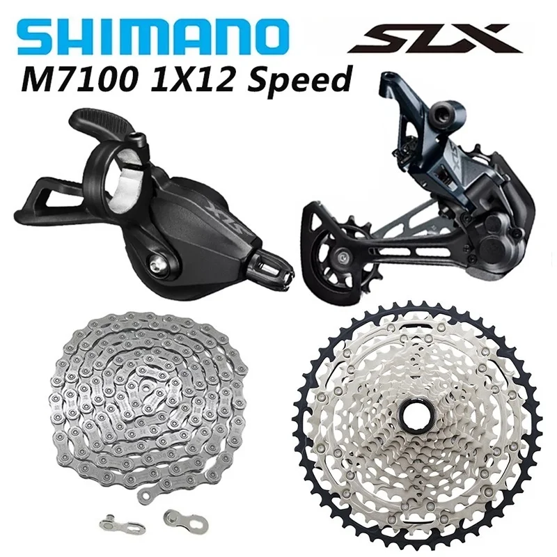 SHIMANO-Deore-SLX-M7100-1X12S-Groupset-12V-Shift-Lever-Rear-Derailleur ...