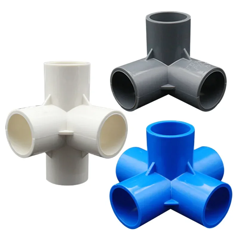 Conectores-tridimensionales-de-PVC-accesorios-de-tuber-a-de-suministro ...
