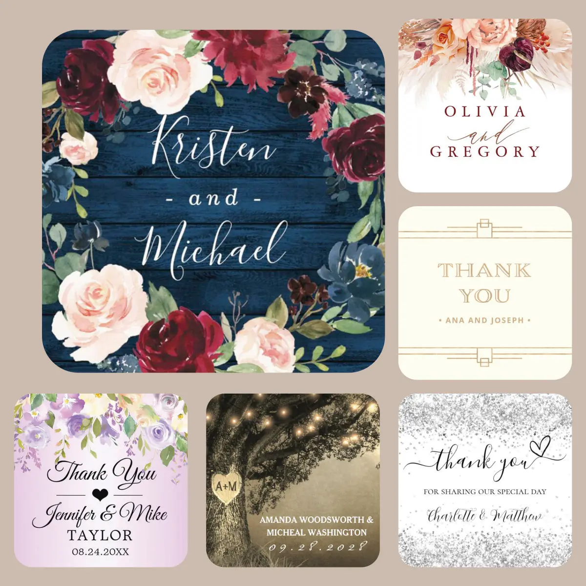 Custom Wedding Stickers That Made My Big Day Feel Truly Ours