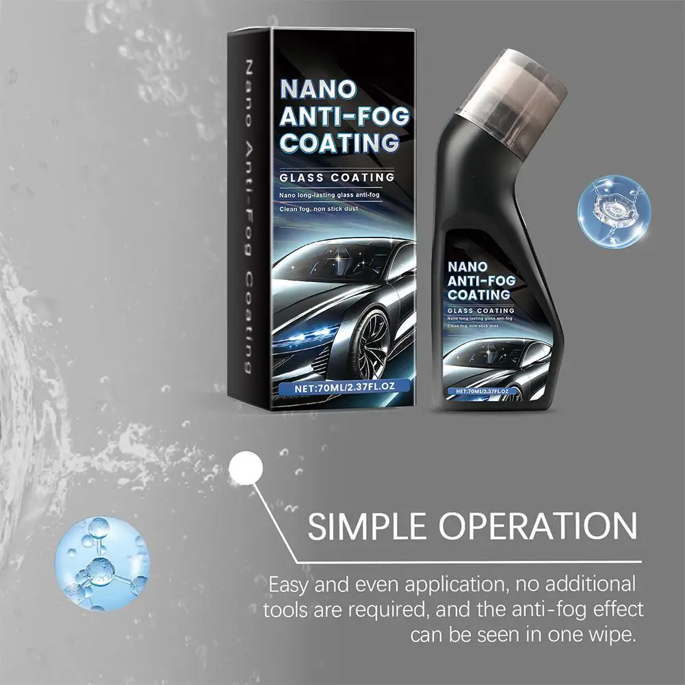 70ml Car Nano Coating Liquid Coatin Nano Crystal Hydrophobic Polish ...