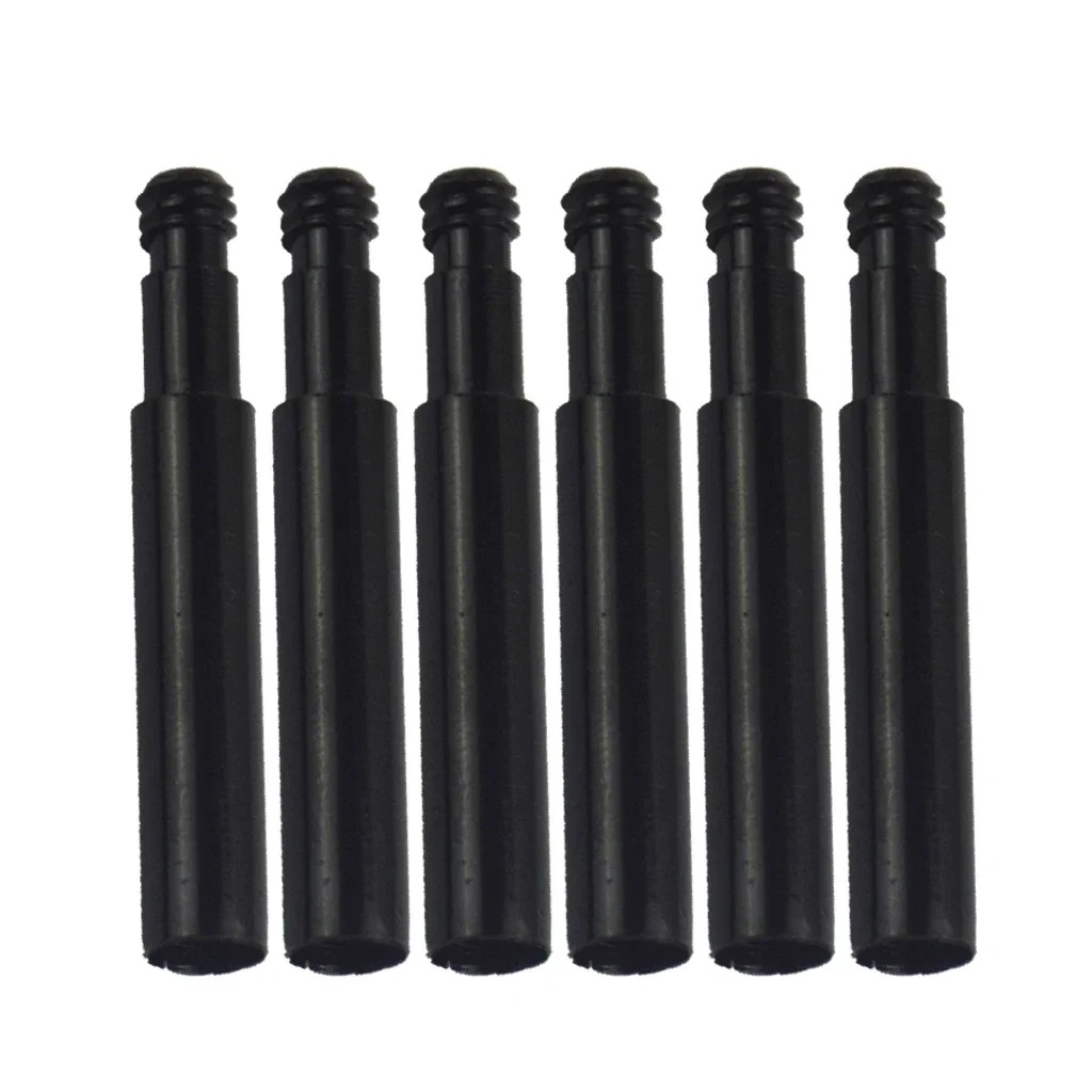 6PCS Presta Valve Extenders Black Aluminum 40/50/60/70mm for Deep Rim ...
