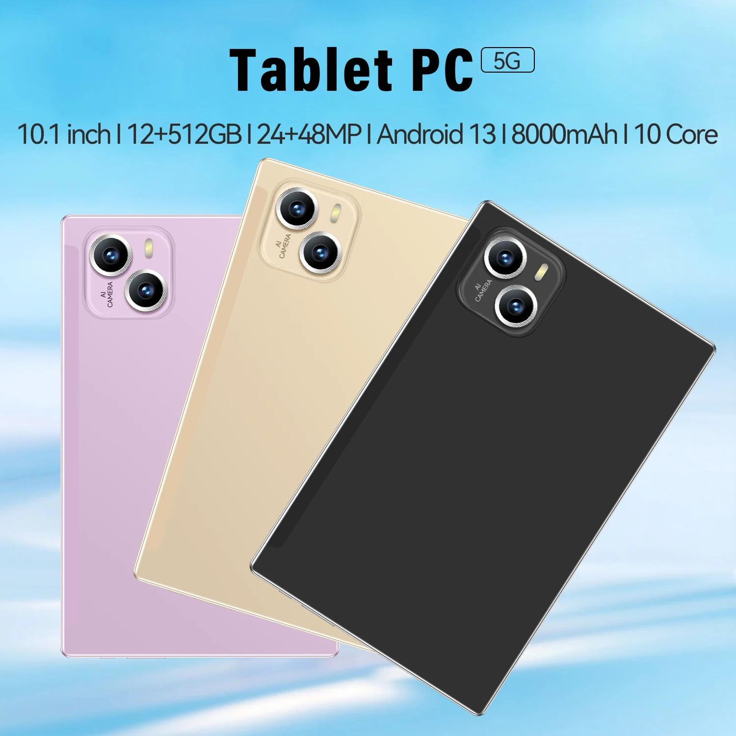 2024-Global-Original-Tablet-IPad-Air-Pro-12GB-512GB-Tablet-Android-14 ...