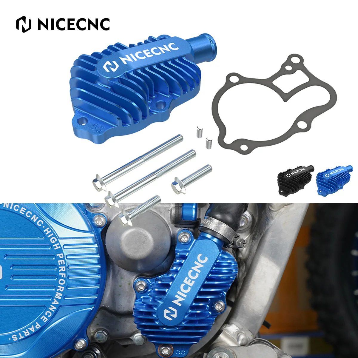 NiceCNC Water Pump Cover Guard Protector for Yamaha YZ 250 250X YZ250 ...
