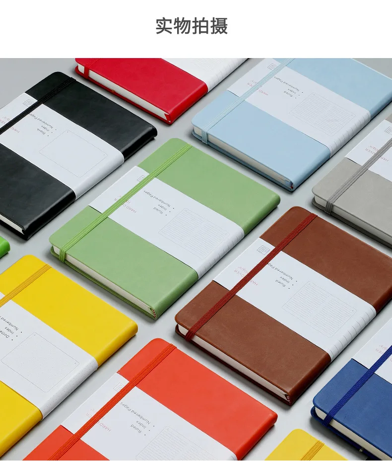 CARNET DE NOTES,Green-Blank--Carnet de notes à puces A5, classique ...