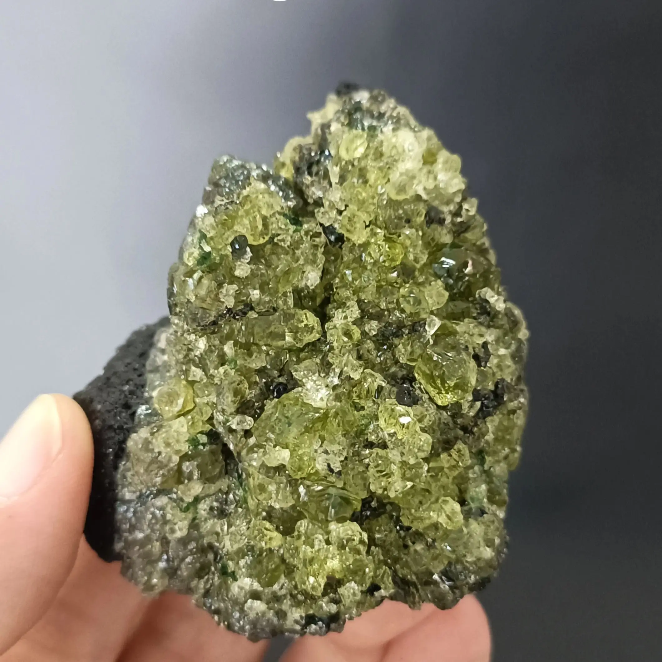 100% Natural Raw Green Olivine Peridot Mineral Crystals Quartz Teaching ...