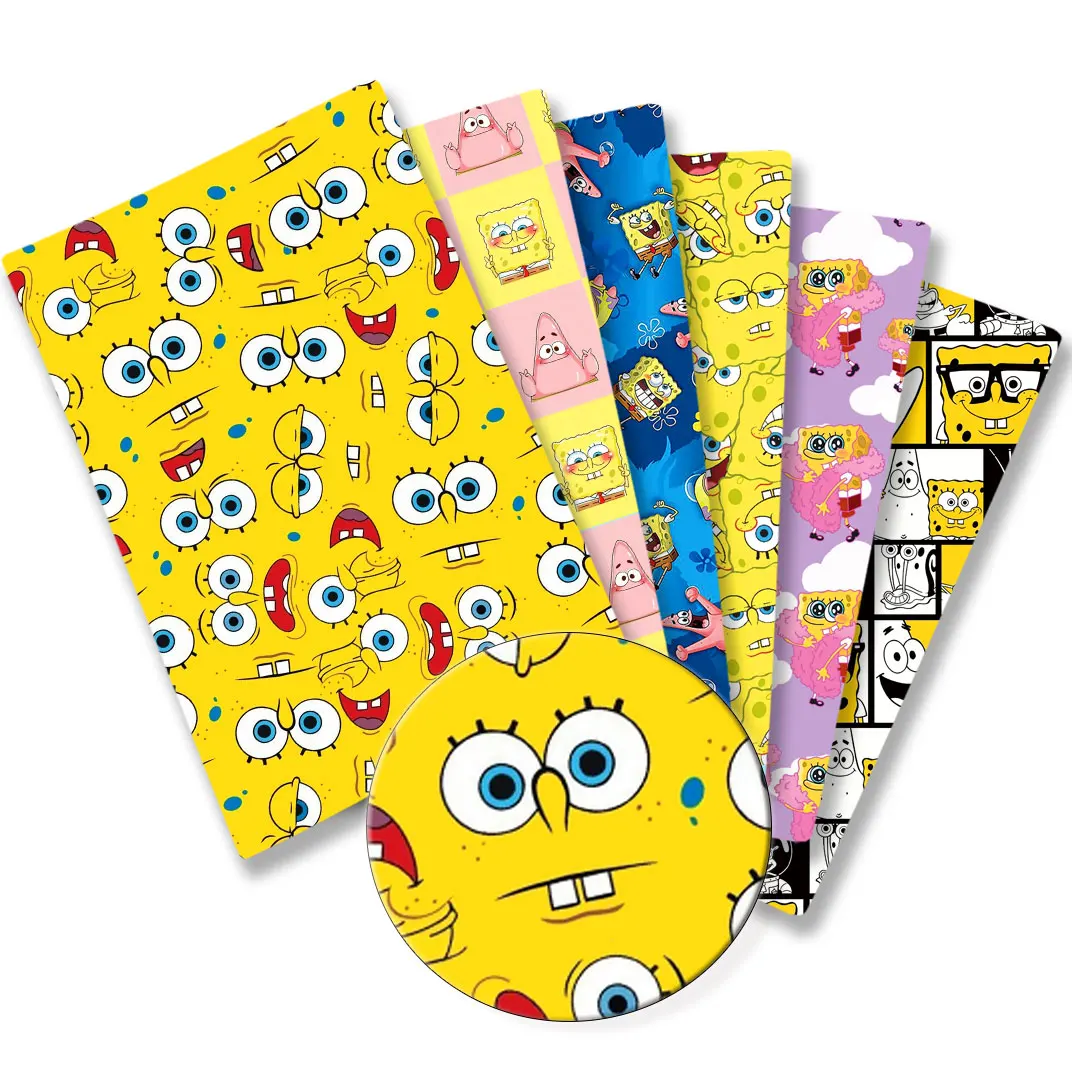 Designer-Fabric-for-Dress-Polyester-Cotton-Fabric-for-Sewing-Cartoon ...