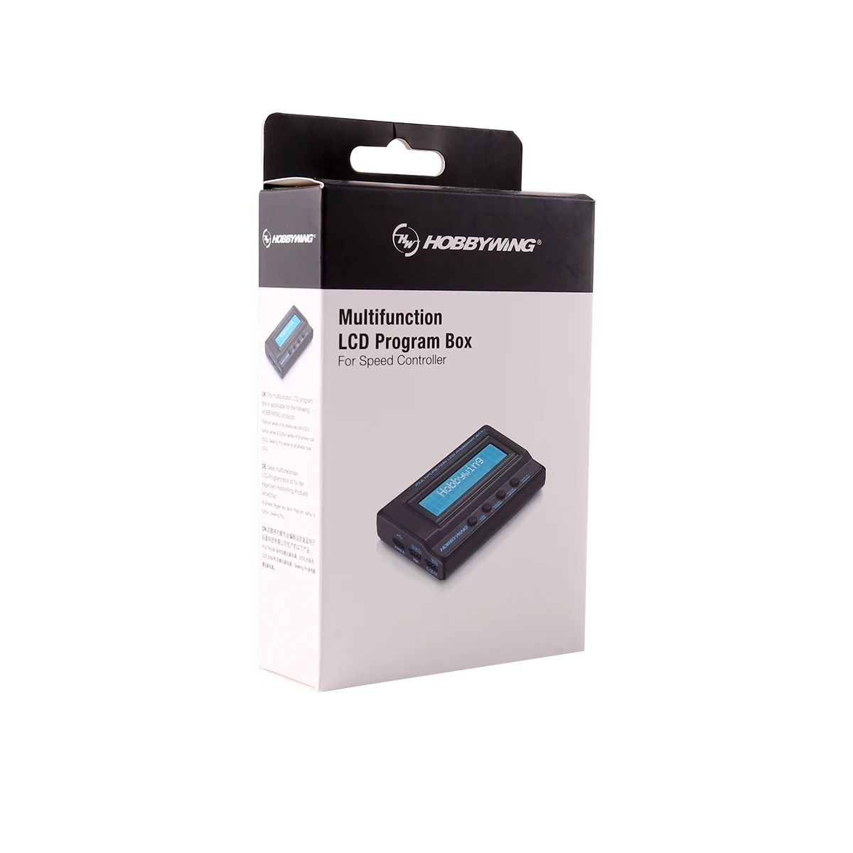 HOBBYWING 3in1 V2 Multifunction LCD Program Box program card (Integrated USB adaptor Lipo ...