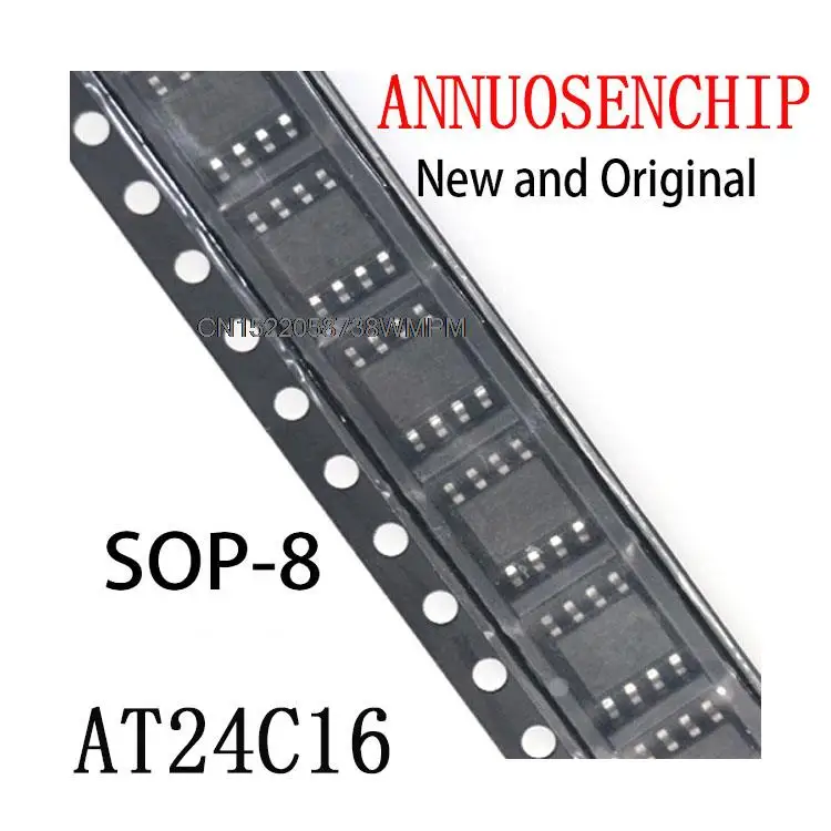 10PCS 새로운 오리지널 SOP 24C16 SOP8 AT24C16C SSHM T 새롭고 원래 AT24C16|릴레이 ...