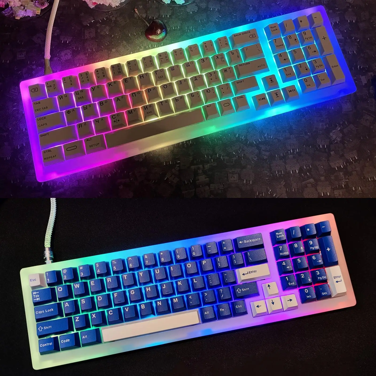 Ac980mini Mechanical Keyboard Kit 3pin 5pin Hot Swap Qmk Via ...