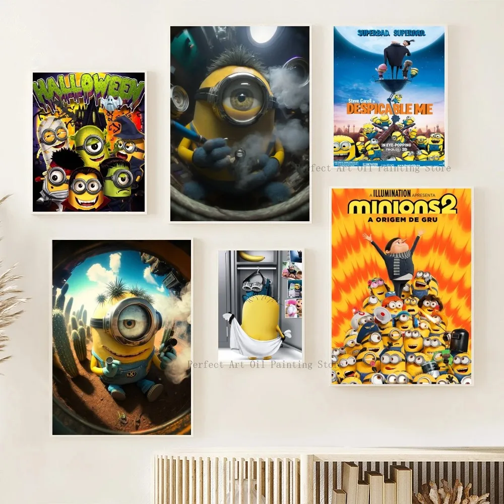 1pc-Animated-movies-Minions-Poster-Paper-Print-Home-Living-Room-Bedroom ...
