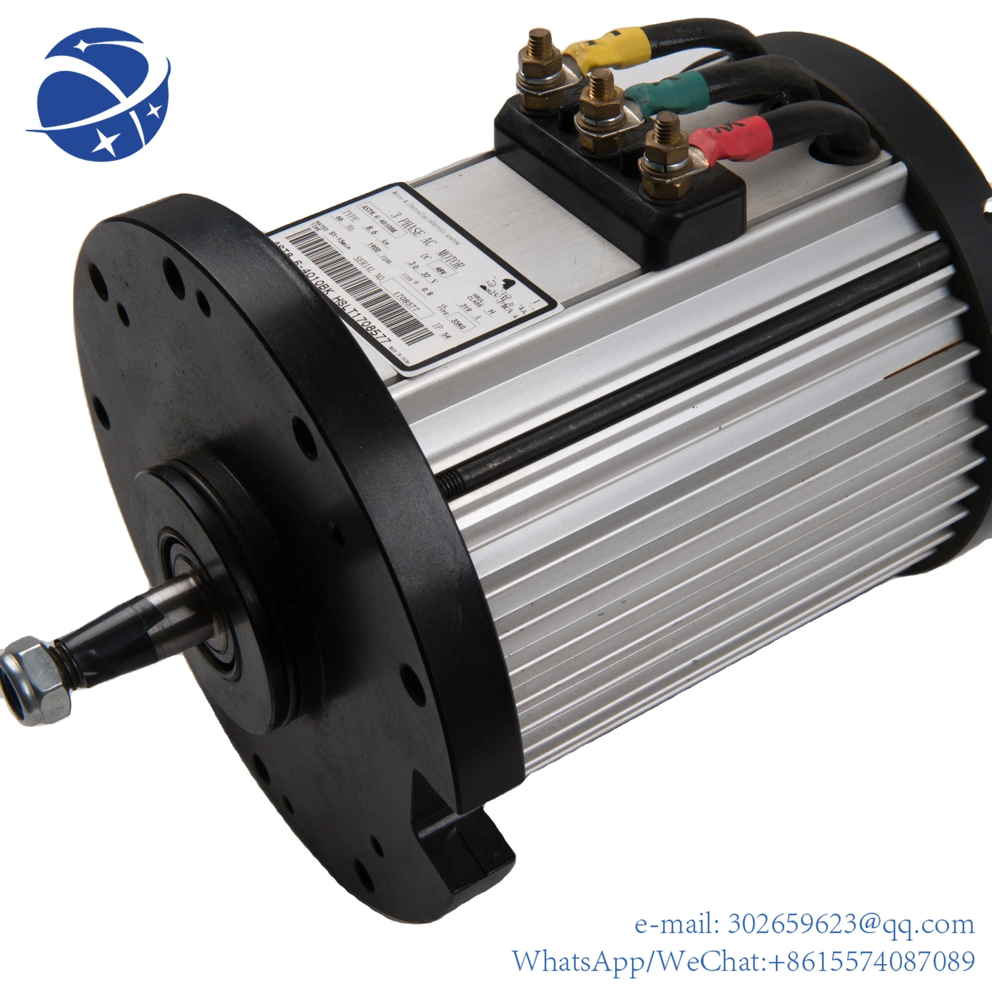 yyhc-electric-car-complete-conversion-kit-48v-5kw-ac-motor-with-curtis ...