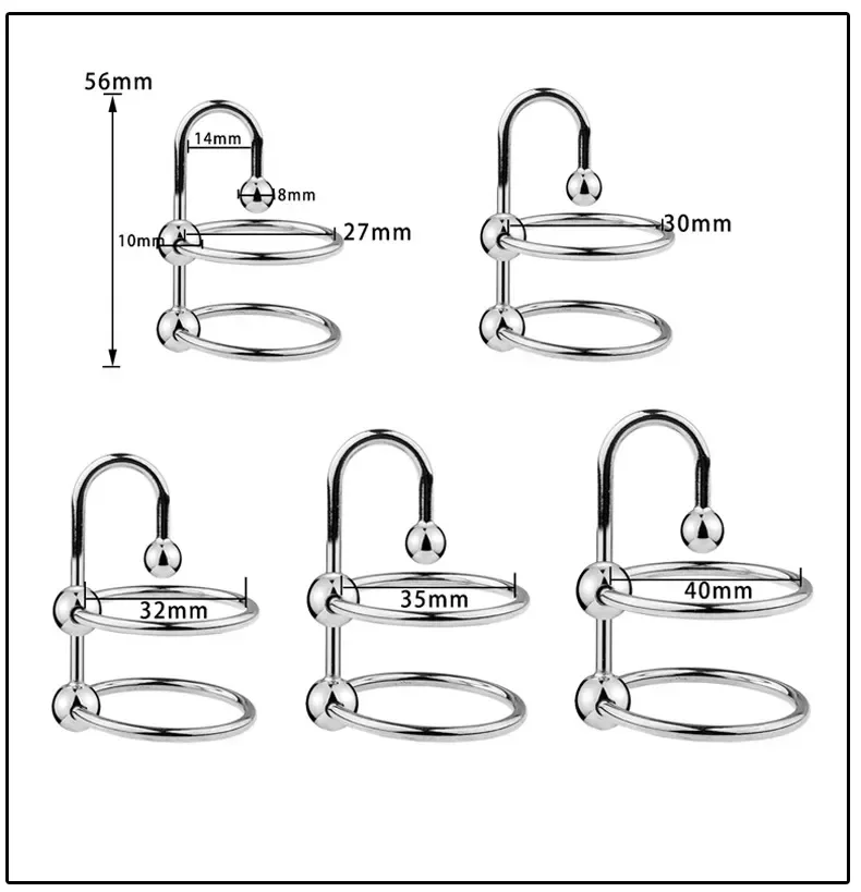 Anneau pénien - Single ring - Acier inoxydable - 28mm - Argent - Pour ...