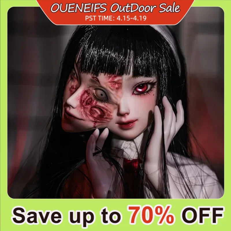 New-Second-Design-BJD-Two-Face-1-4-Mio-Full-Set-Magnet-Tomie-Ghost-Face ...