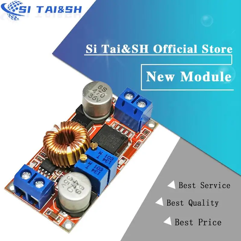 5a Dc To Dc Cc Cv Lithium Battery Step Down Charging Board Led Power ...