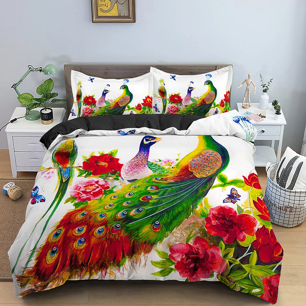 Peacock Bedding