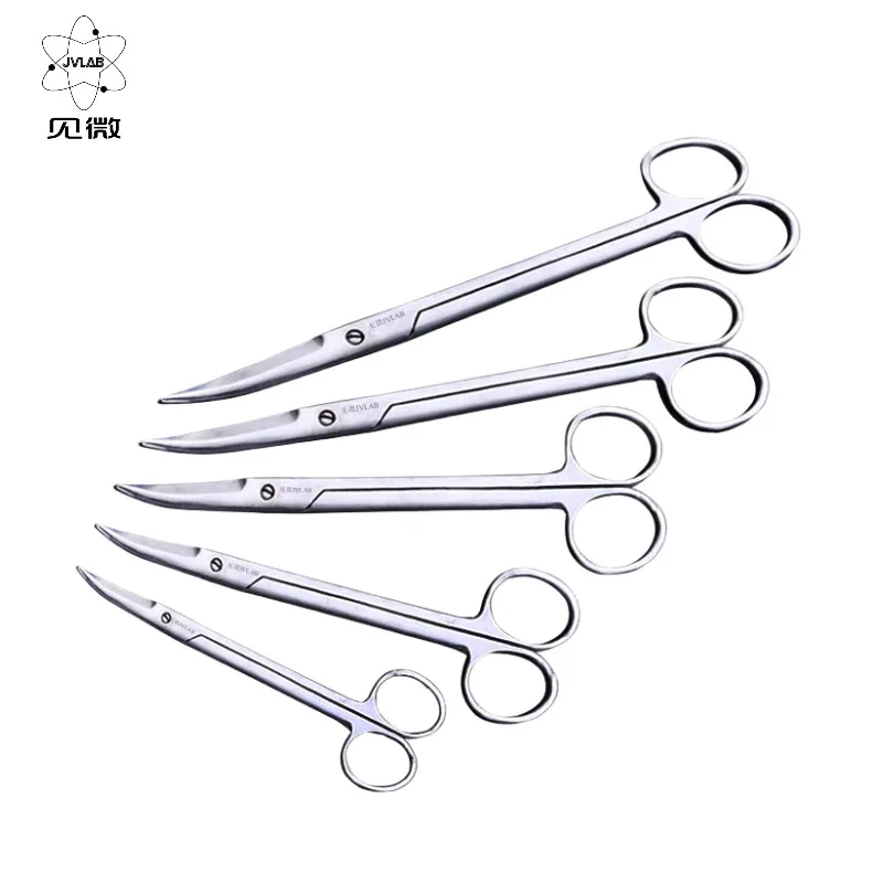 Stainless-Steel-Surgical-Scissors-Laboratory-Medical-Household-Tissue ...
