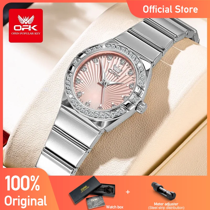 OPK 6042 Ladies Watches Original Fashion Light Quartz Wristwatch ...