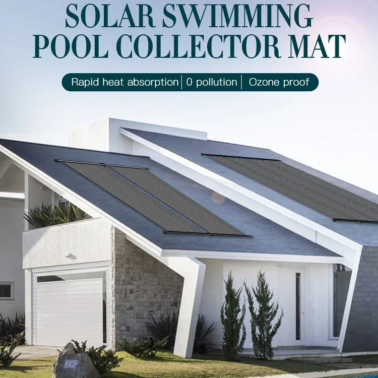 Sun Heater Pool Rubber 0.75x3m Heating Mat Solar Panel for Swimming ...
