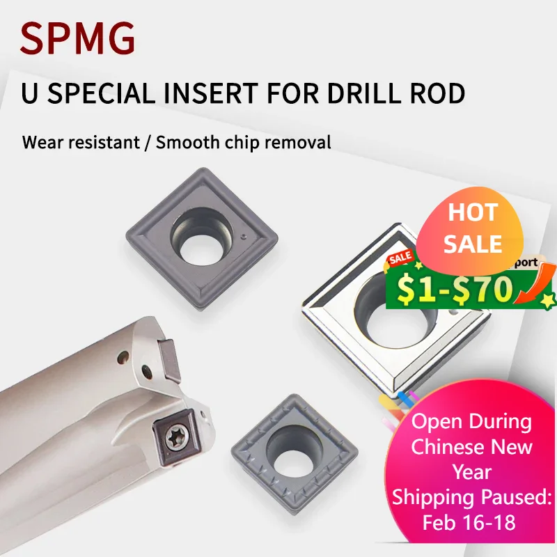 SPMG/SPGT/SPGG05 06 07 09 11 14 Fast Violent Drill Blade KT930S YZ15TF ...