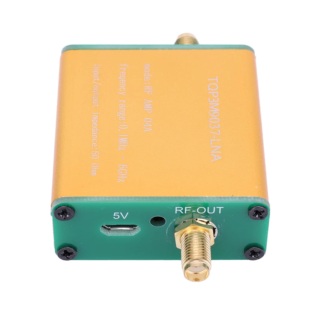 0-1MHz-6GHz-Ultra-Low-Noise-Gain-Block-Amplifier-20dB-Professional-Wide-Frequency-Range-for ...