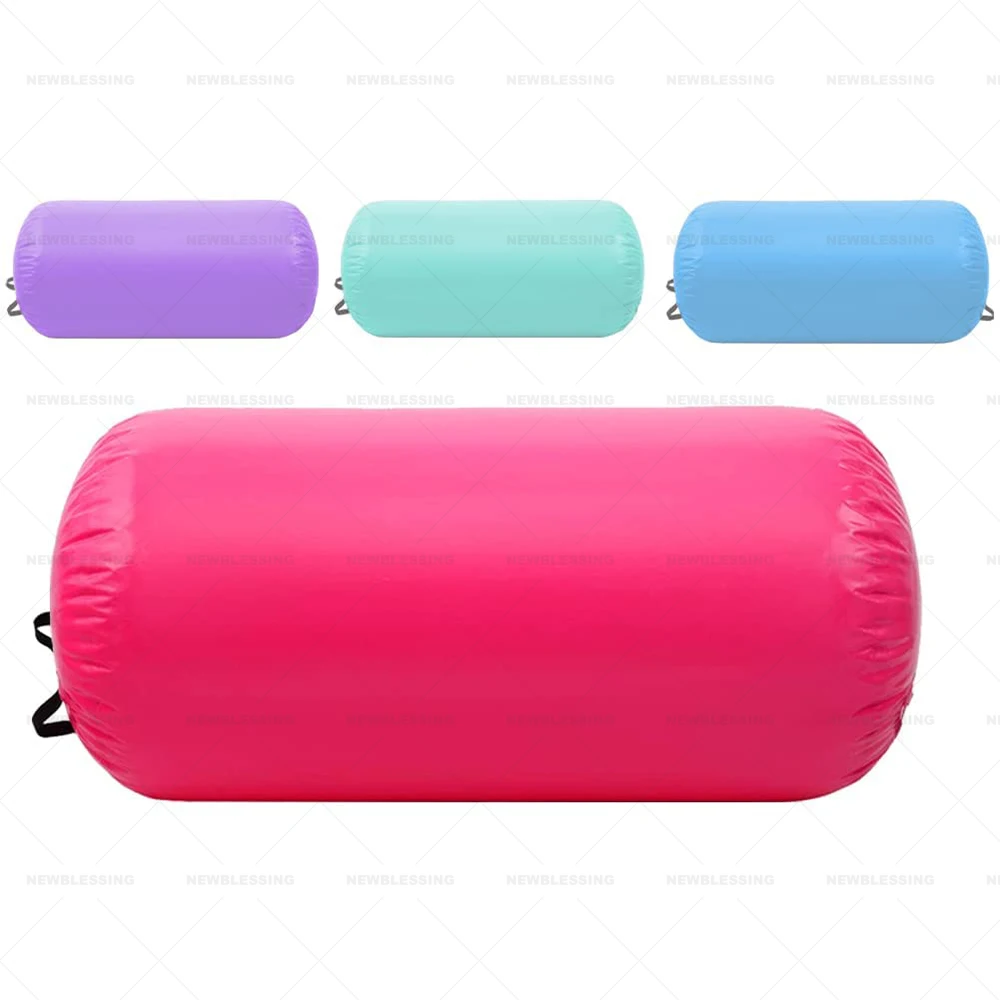 Custom Gymnastics Air Roller Air Barrel Inflatable Tumbling Mat, Tumble ...