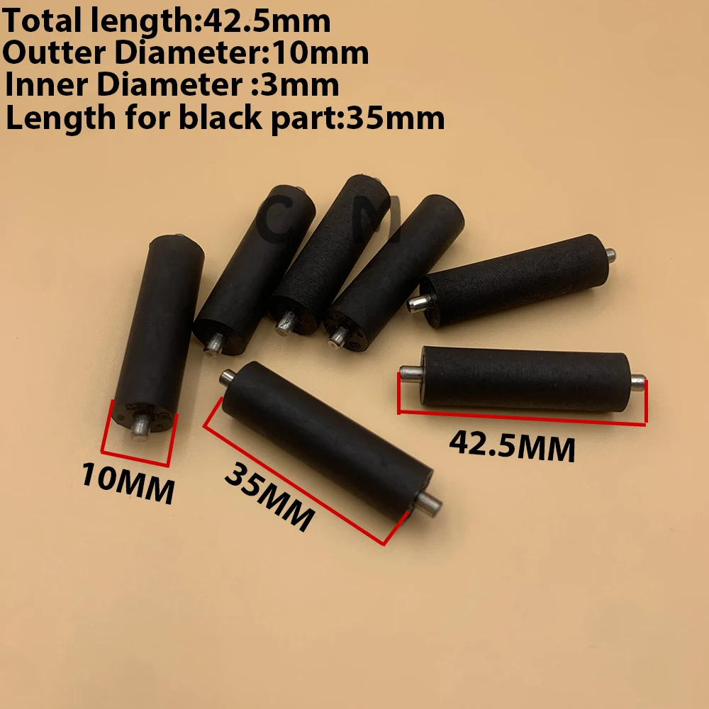 Rubber-Pinch-Roller-Paper-Pressure-Pinch-Roller-Feeding-Wheel-for ...