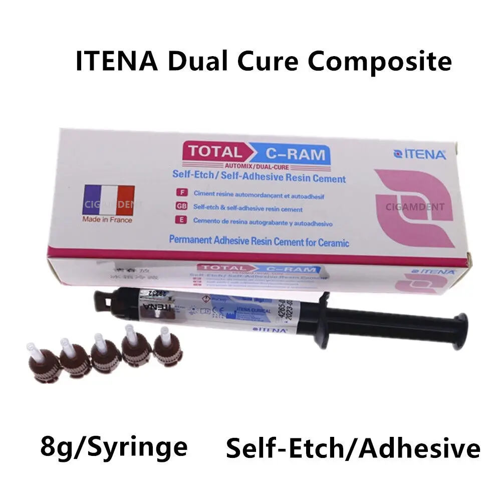 ITENA-Total-C-RAM-Dental-Resin-Cement-Permanent-Adhesive-Crown-Veneer ...