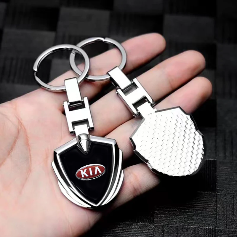Car Key Chains Keyring Pendant Metal Keychain Holder Auto Accessories ...