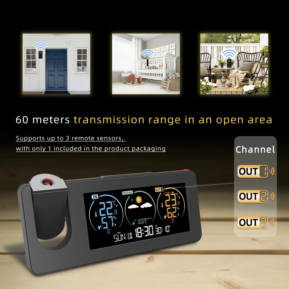 Outdoor-Indoor-Thermometer-Weather-Station-Electronic-Projection ...