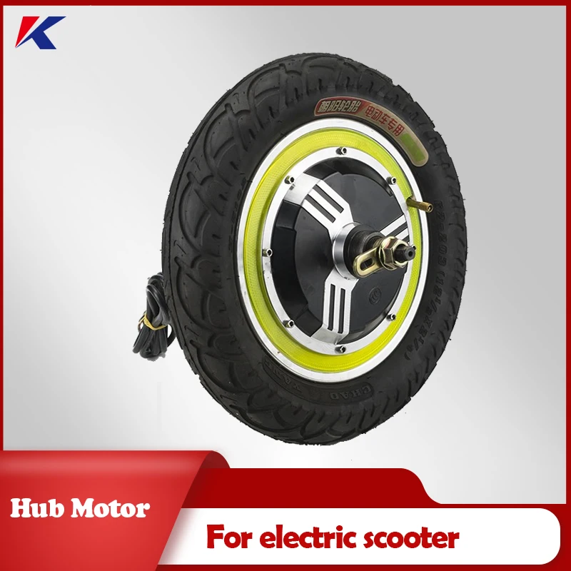 Hub-Motor-Electric-Scooter-12-Inch-Motor-Wheel-Brushless-Hub-Motor-24v ...
