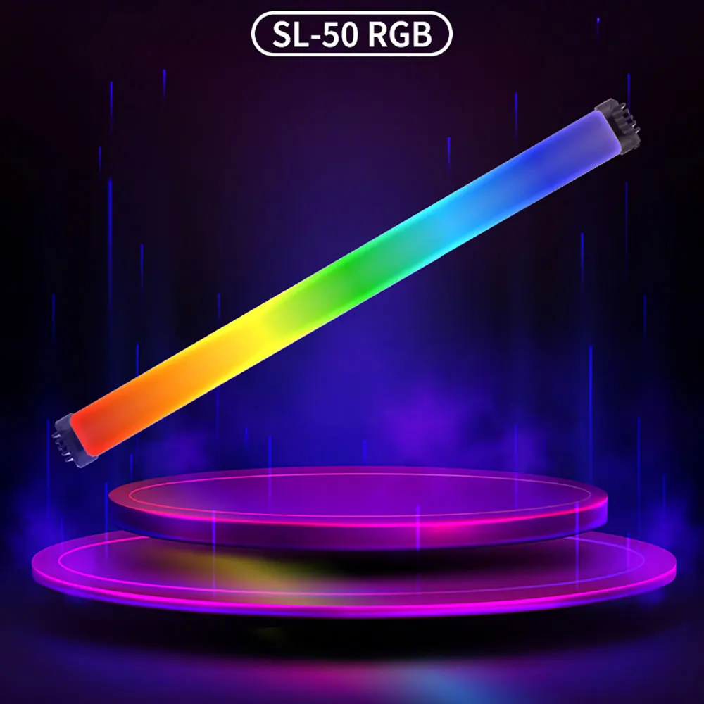 MIAOTU 54CM Handheld RGB Colorful Stick Light LED Light Wand CRI 95 ...