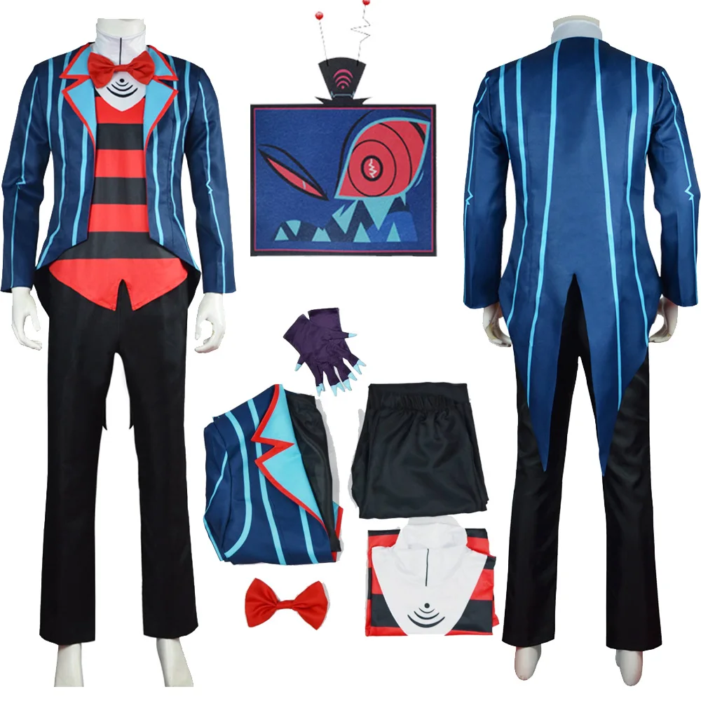 New Fashion Vox Cosplay Mask Costume Uniform Coat Pants Shirt for Men ...