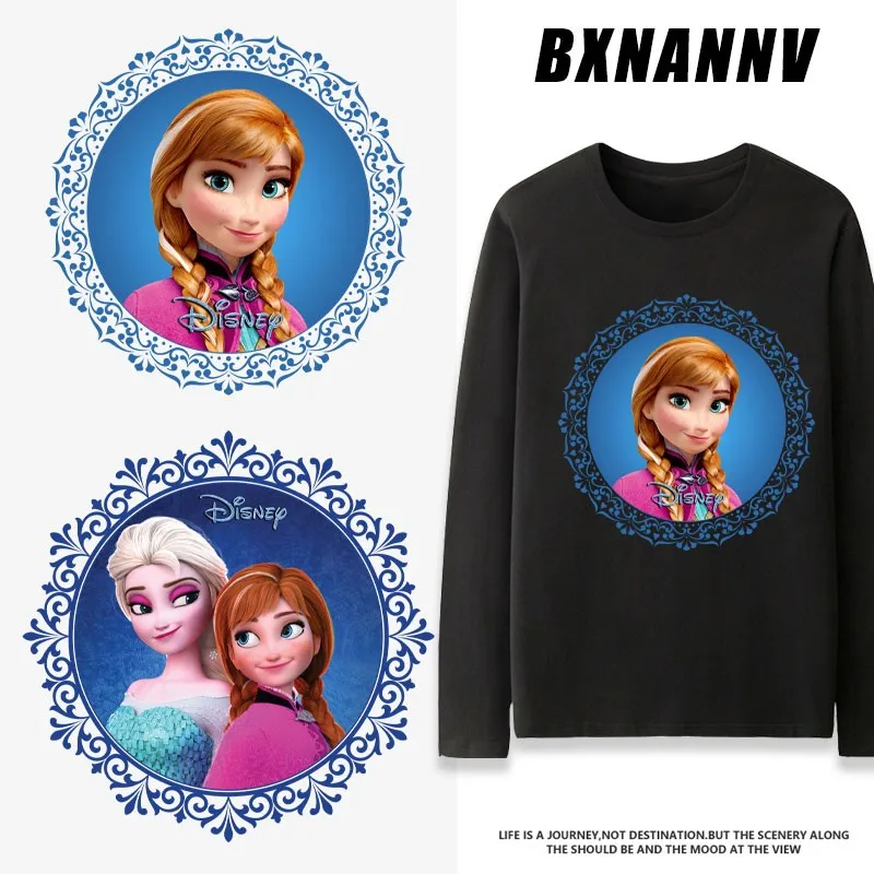 2024-New-Frozen-T-shirt-Women-Long-Sleeve-Disney-Aisha-Anna-Animation ...