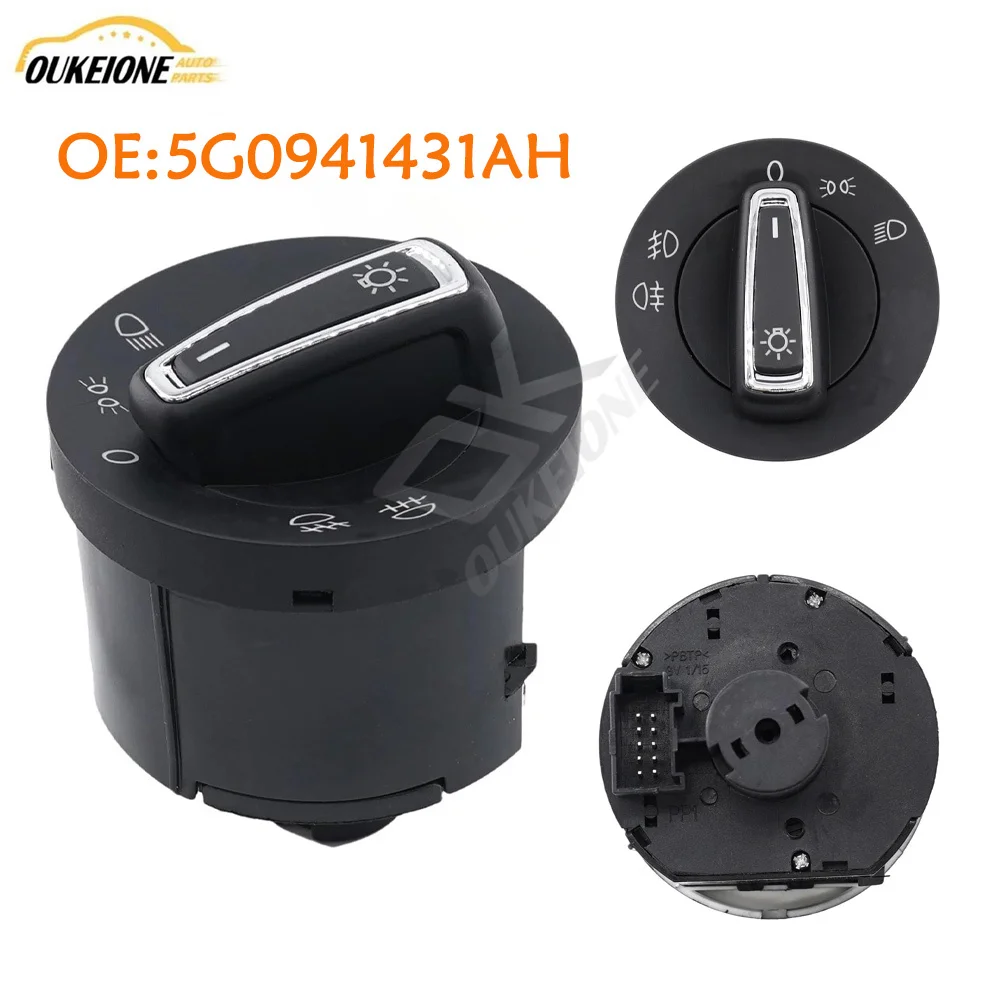 Automatic Headlight Auto Light Fog Lamp Switch for VW T-Cross Seat ...