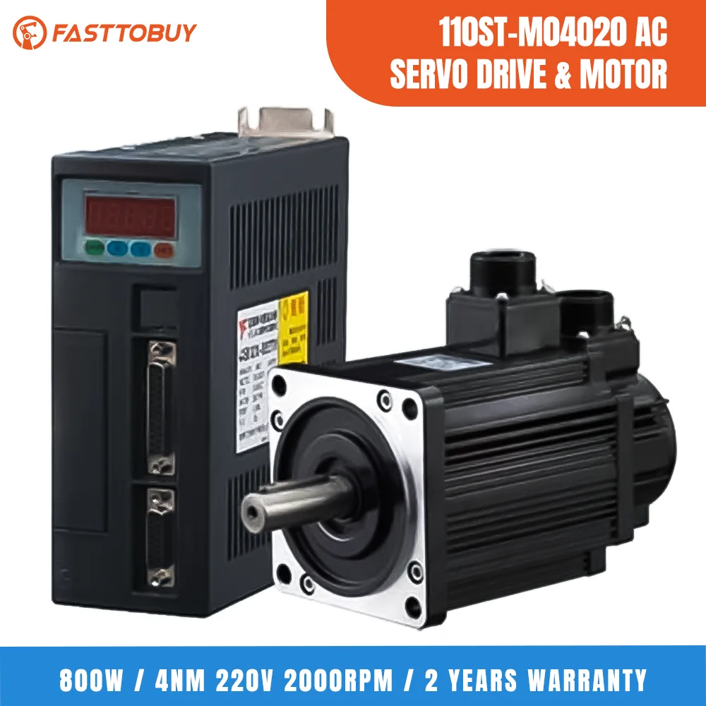 Kit de controlador de servomotor de CA 110ST M04020 Original de 110mm ...