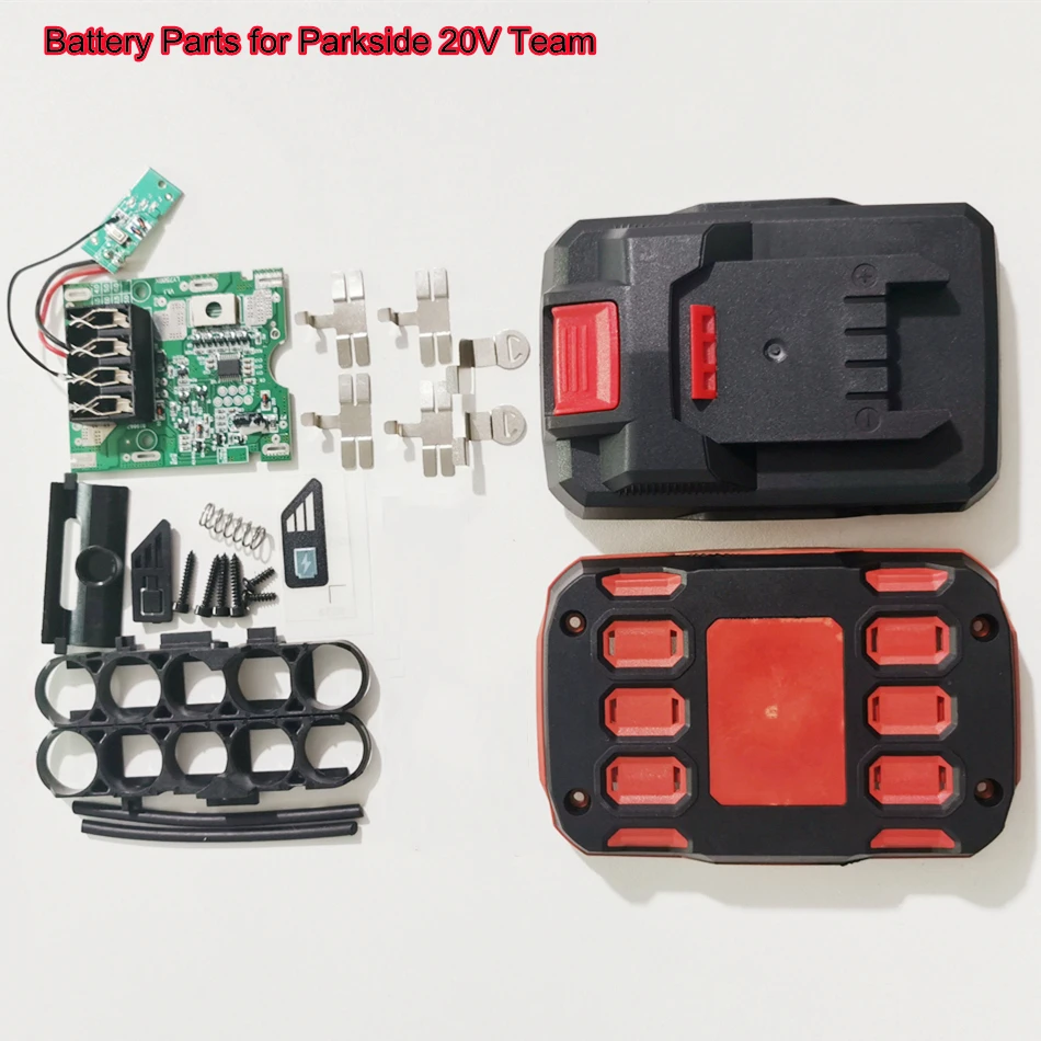 Two Sets Battery Case For Pap 20 A1 With Pcbs Replacement For Parkside ...