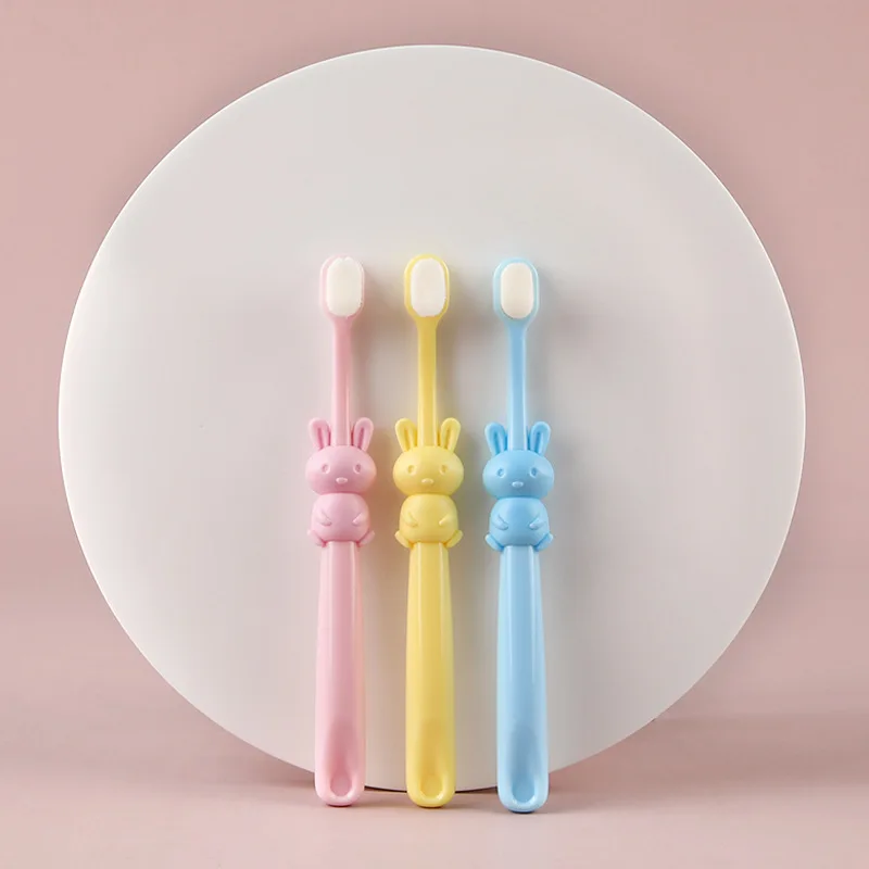 1pc Cartoon Little Rabbit Children's Ten Thousand Hair Toothbrush ...