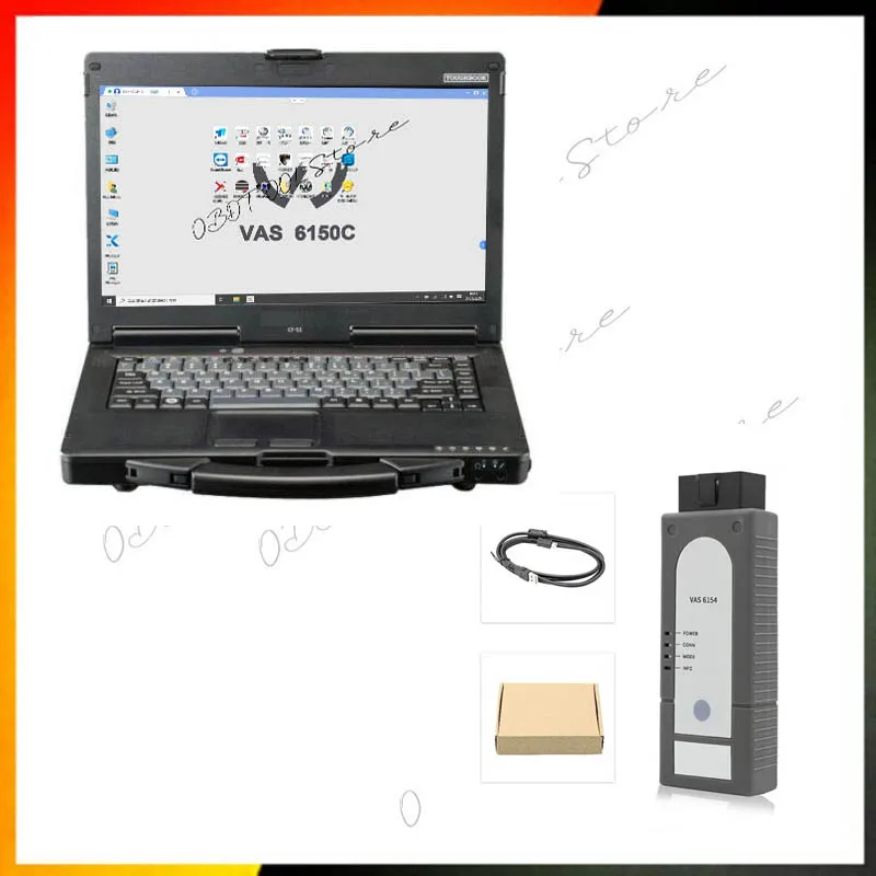VAS 6154 Full Chip Support UDS 6154A 9.01 With Panasonic Thoughbook ...
