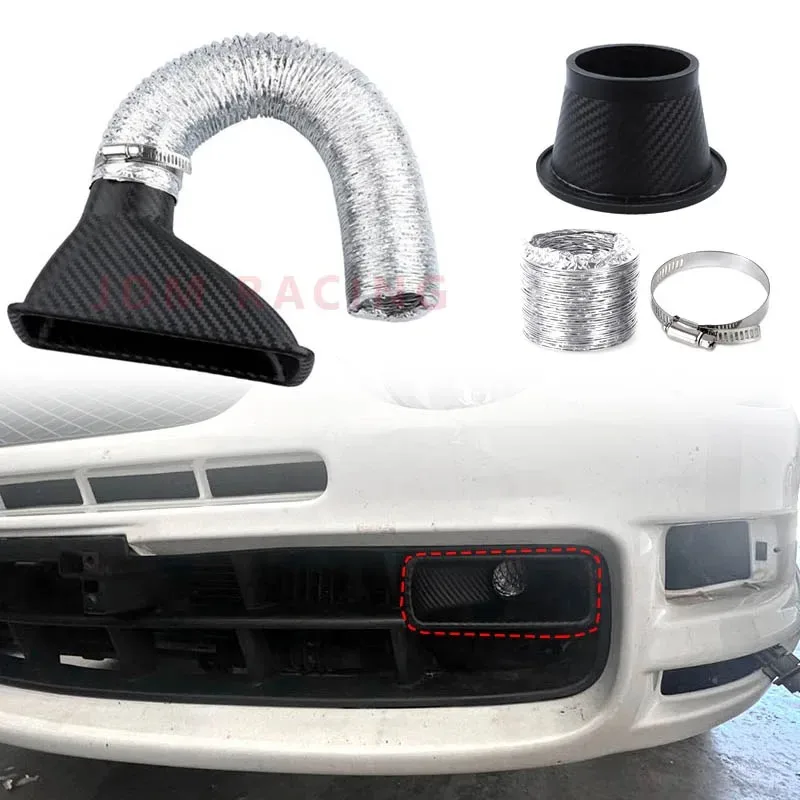 Universal Intake Horn with Round Front Bumper Air Intake Pipe, Wind ...