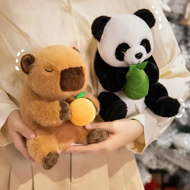 25cm simulation new greedy animal plush toy stuffed plush toy cartoon ...