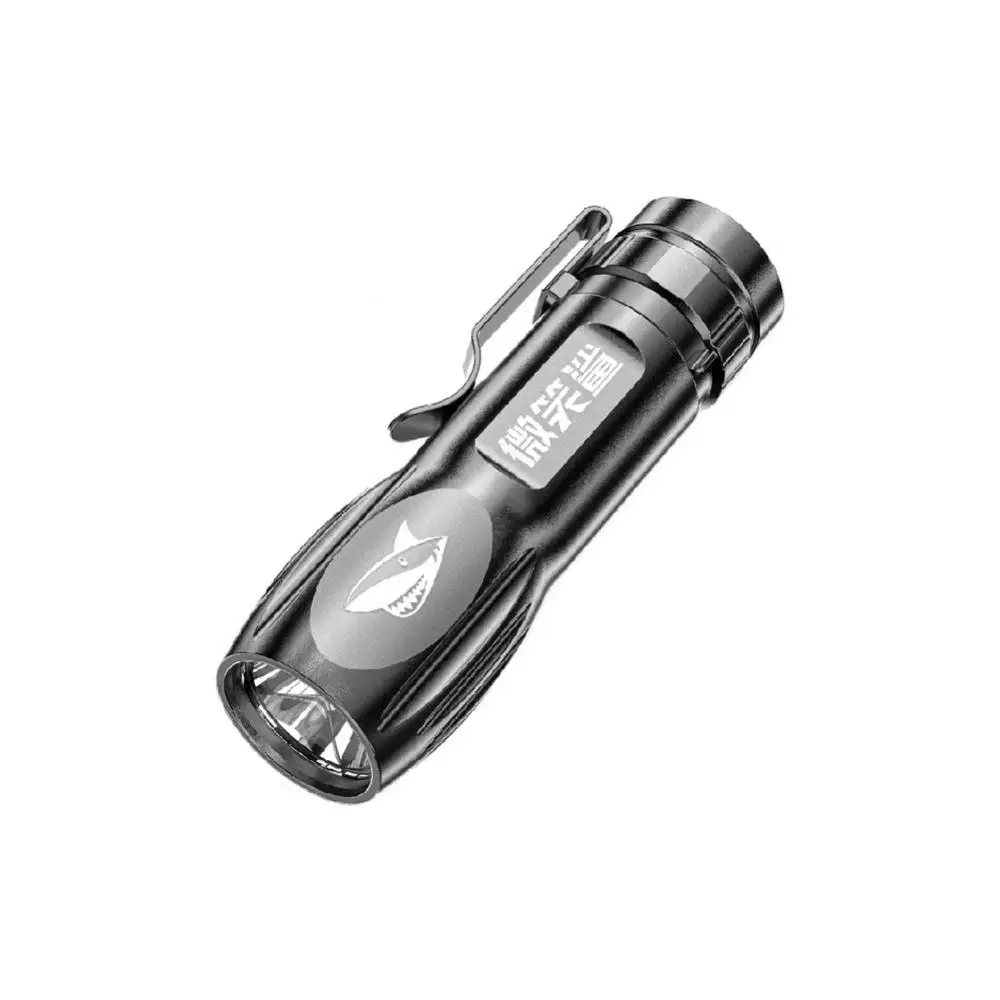 High-Power-LED-Flashlight-USB-Rechargeable-Fixed-Focus-Flash-Lamp-3 ...