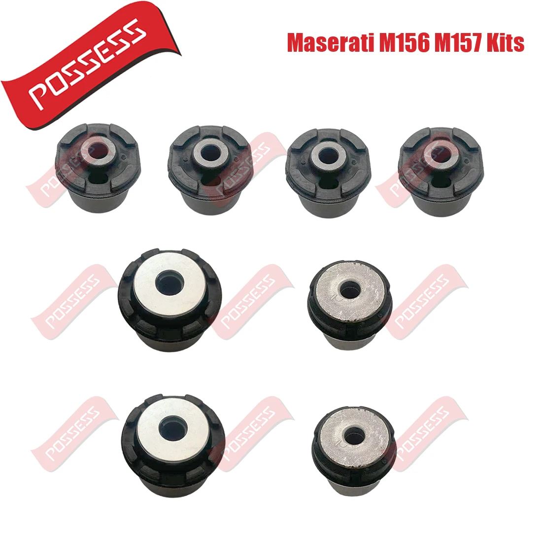 8-Pieces-Front-Suspension-Control-Arm-Bushing-Kits-For-Maserati ...