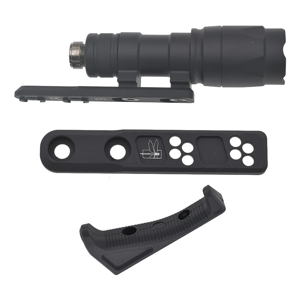 Hs Thorntail2 Mlok Inline Light Mount With Afg Barricade Stop For M300 ...